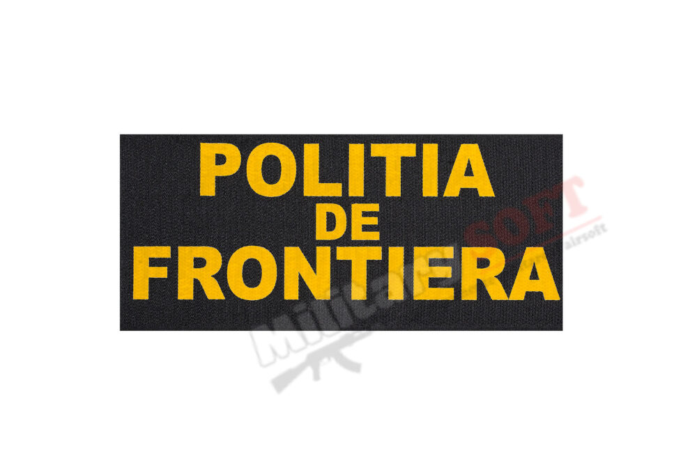Set scai inscriptionat POLITIA DE FRONTIERA pentru vestă tactica ...
