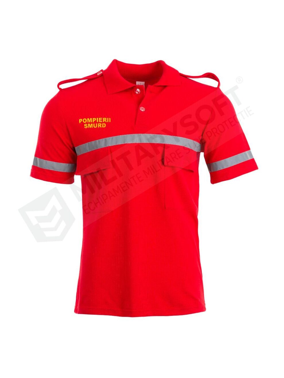 Tricou SMURD cu banda reflectorizanta - MilitarySoft.ro